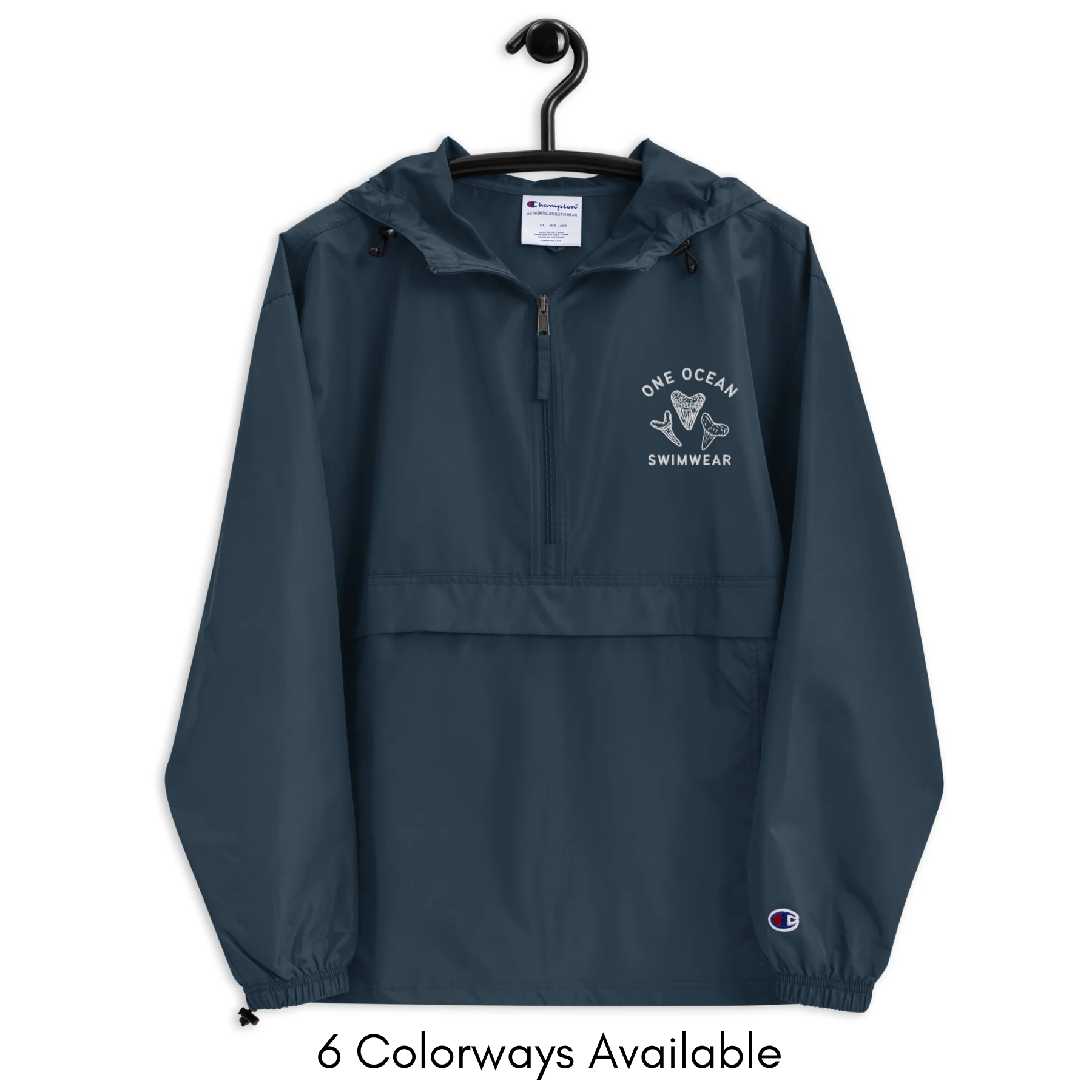 One Ocean Swimwear Wind & Rain Packable Jacket